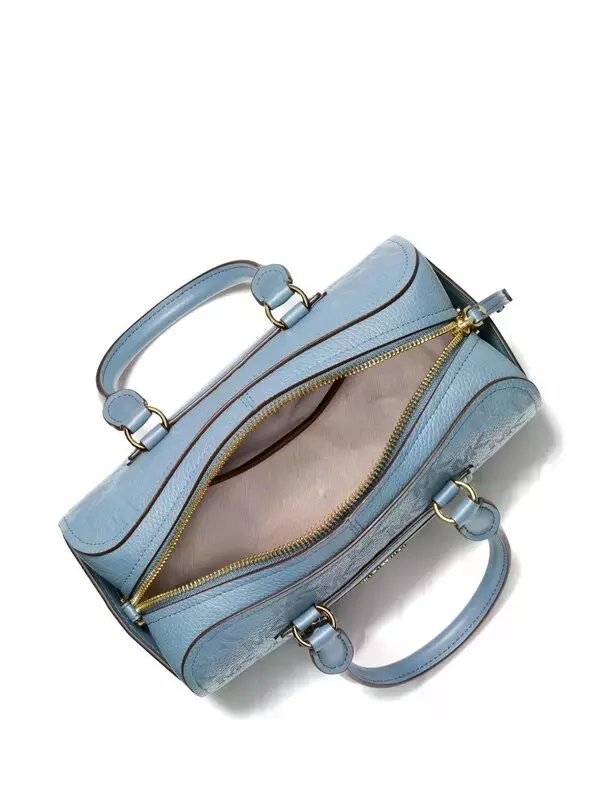 Michael Kors Pebbled Leather Tote Bag With Debossed Logo