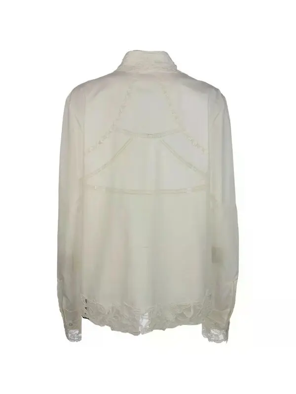 Ermanno Scervino Lace-embroidered Shirt