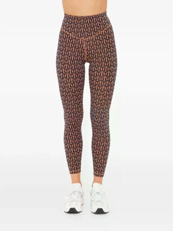 The Upside Castilla Patterned Leggings - Neutrals
