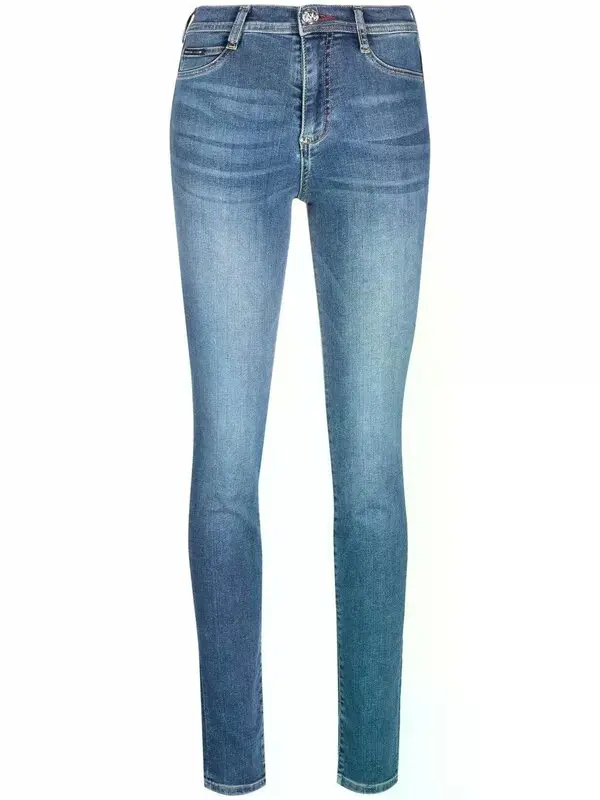 Philipp Plein High-waisted Skinny Jeans