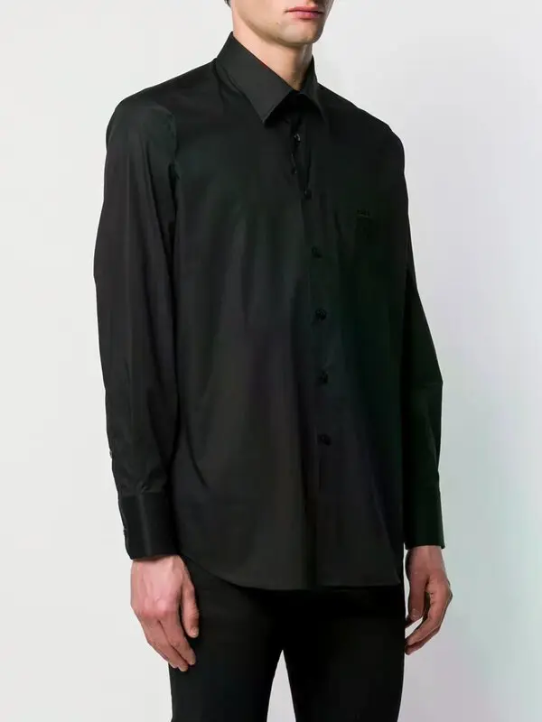 BILLIONAIRE Long Sleeved Shirt - Black