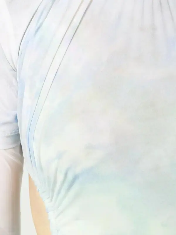 Off-White Tie-dye Layered Bodysuit