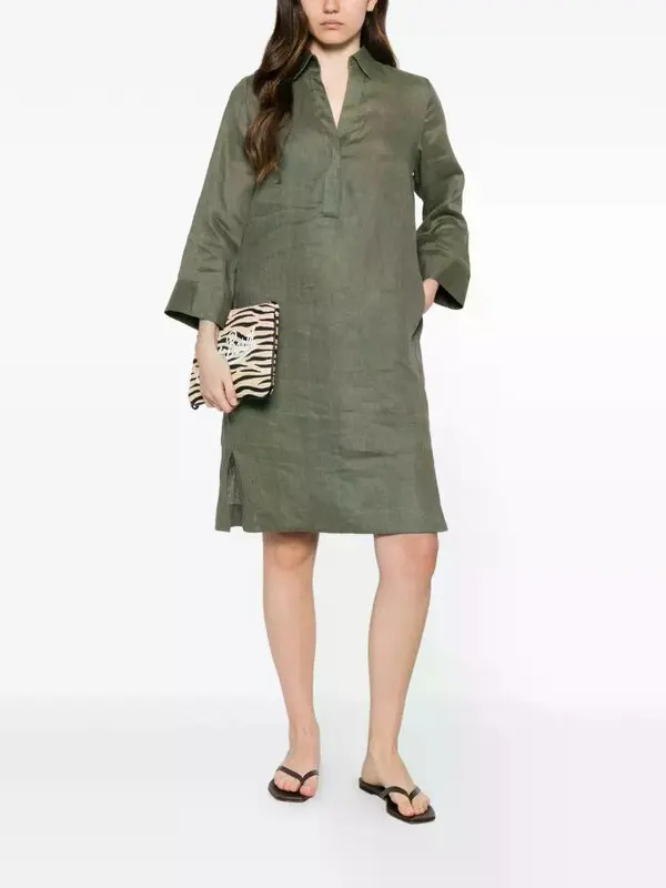 ARCHIVIO '67 V-neck Shirt Dress