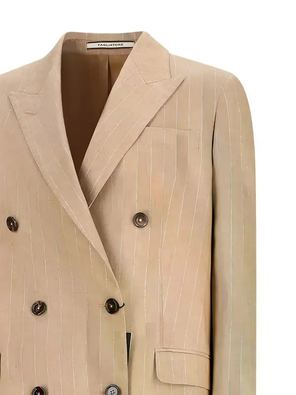 Tagliatore Pinstripe Double-breasted Blazer