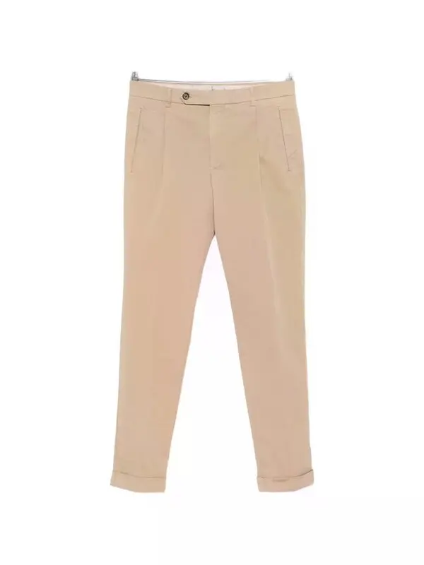 BERWICH Pleated Turned-up-cuff Trousers