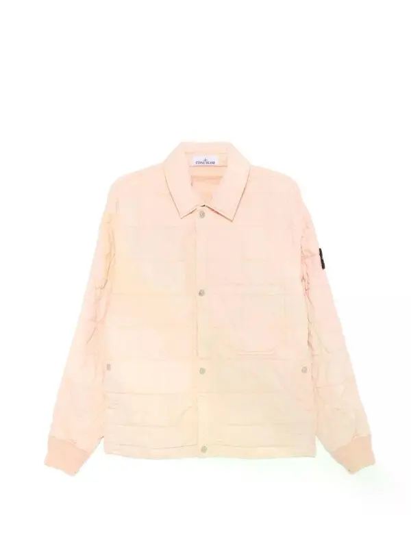 Stone Island Quilted Logo-patch Padded Jacket