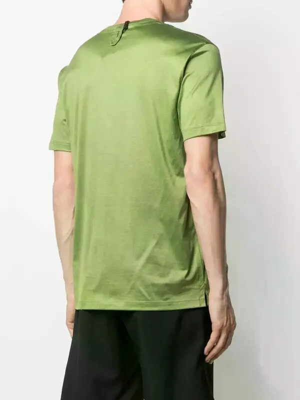 BILLIONAIRE Crest-embroidered V-neck T-shirt
