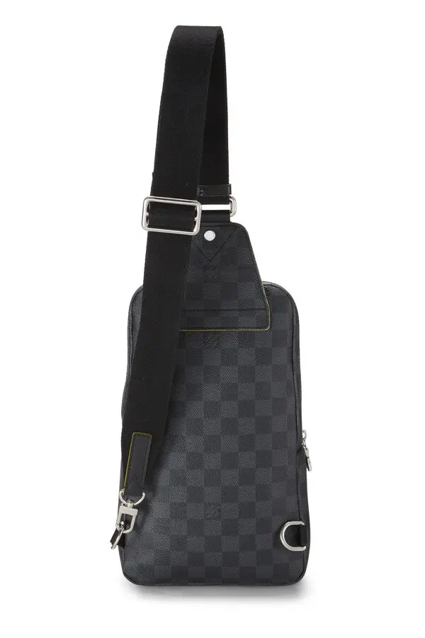 LOUIS VUITTON Damier Graphite Interlinked Avenue Sling
