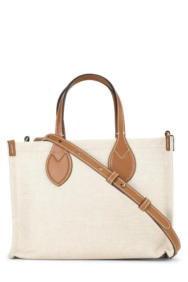 Gucci Canvas Logo Print Tote