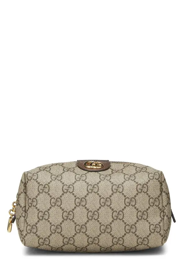 Gucci Gg Supreme Canvas Pouch