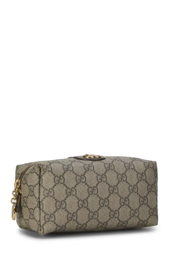 Gucci Gg Supreme Canvas Pouch