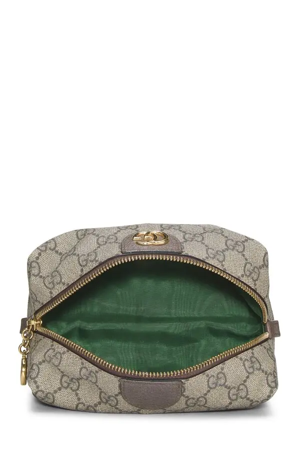 Gucci Gg Supreme Canvas Pouch