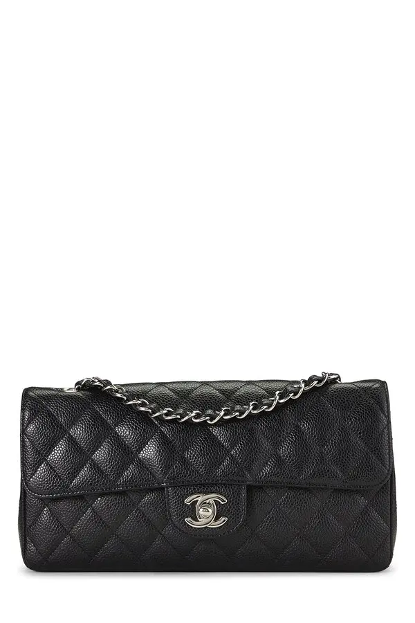Chanel Caviar East West Flap Bag