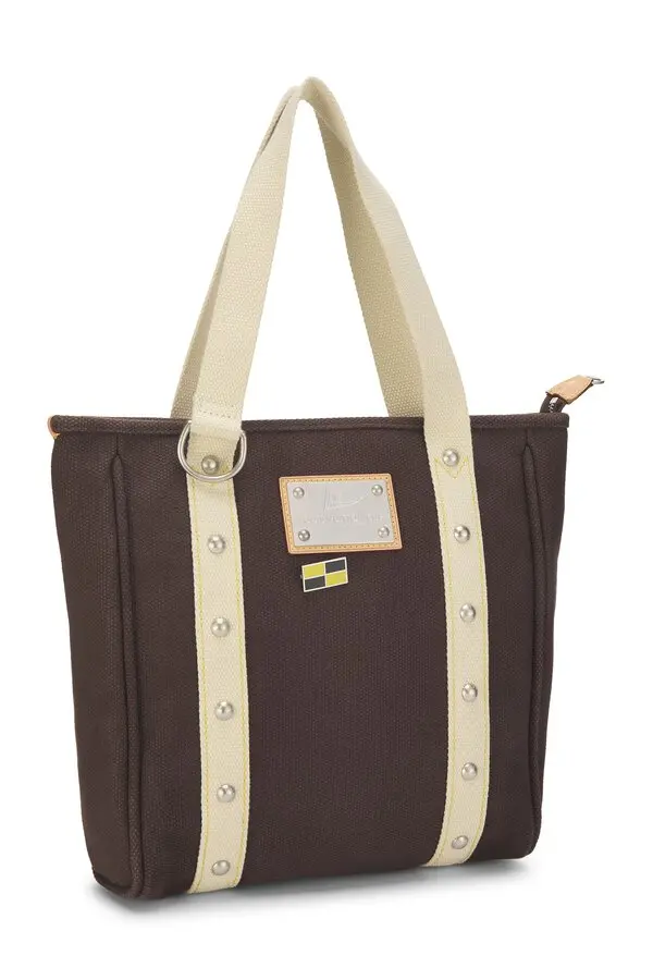 LOUIS VUITTON Canvas Antigua Cabas - Brown