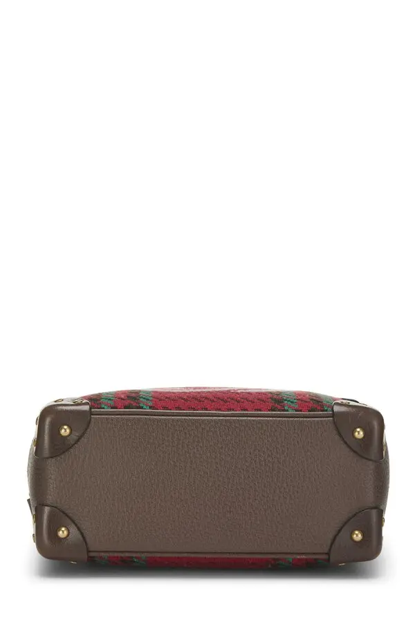 Gucci Wool Interlocking Gg Square Shoulder Bag