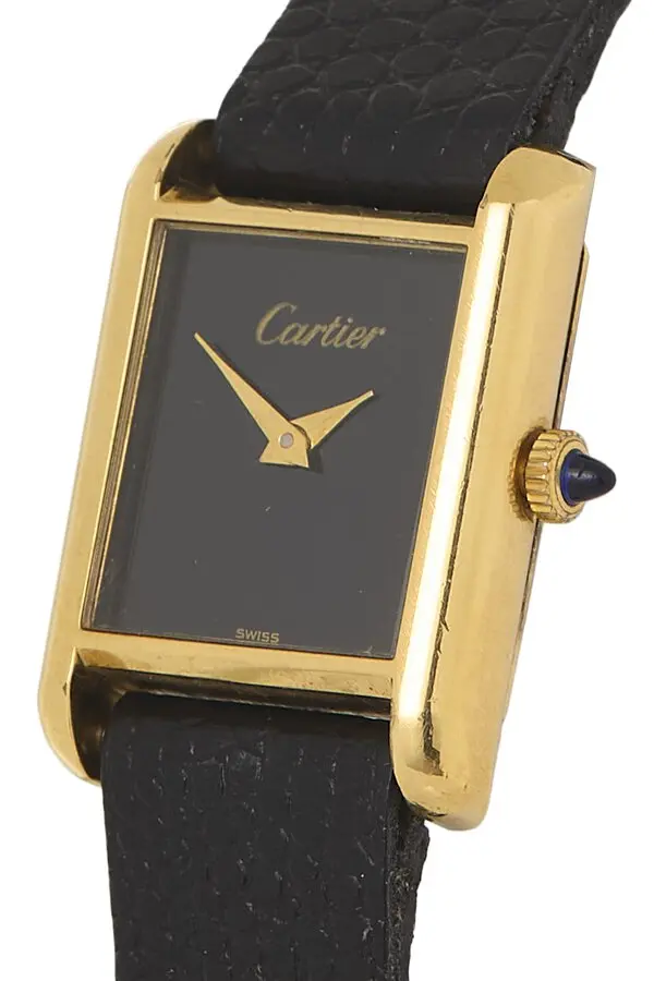 Cartier 20mm Gold Tank Must Watch