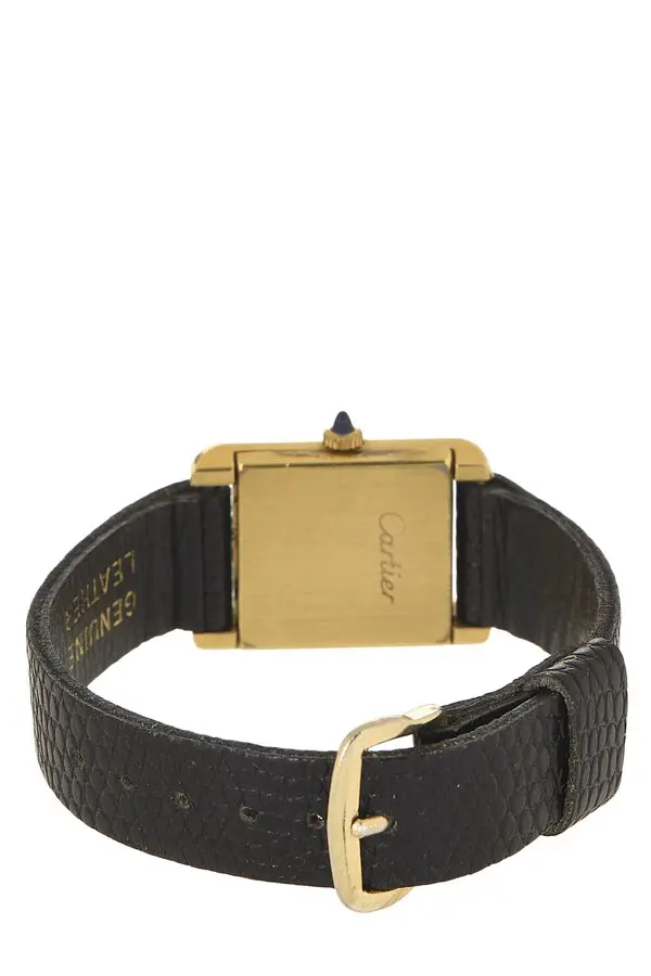 Cartier 20mm Gold Tank Must Watch