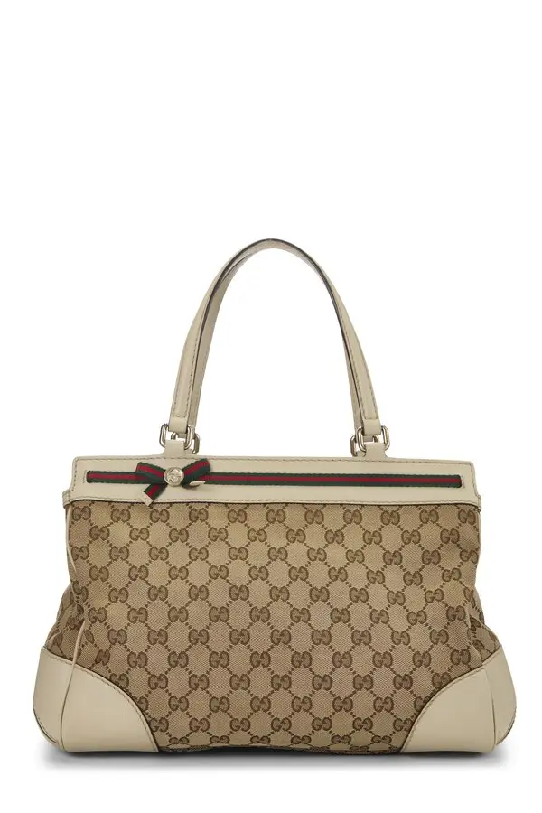 Gucci Original Gg Mayfair Double Tote - Brown