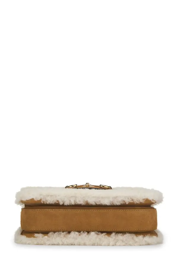 Gucci 1955 Horsebit Shoulder Bag - Brown