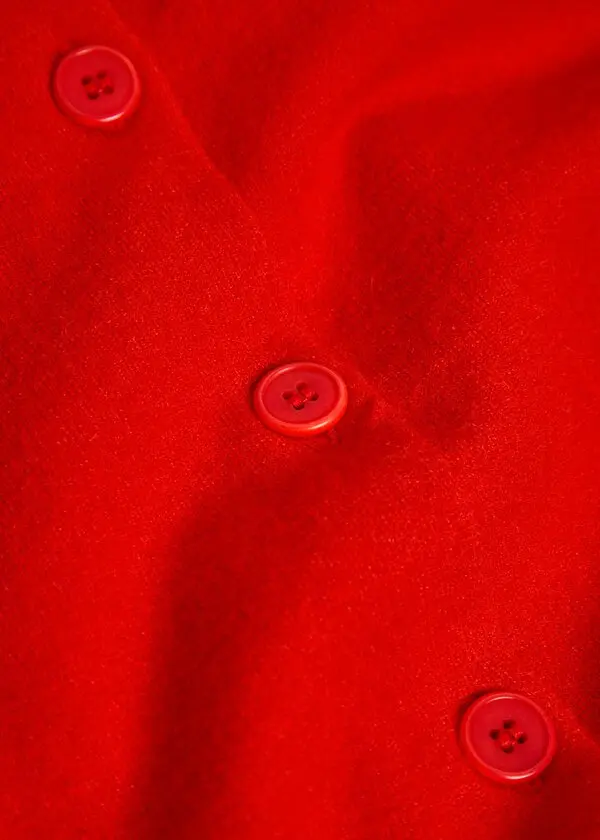 Vince Wool And Cashmere-blend Cardigan With Scalloped Trims