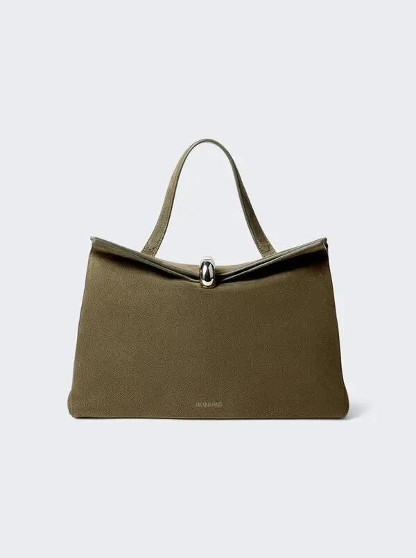 Jacquemus The Valerie Handbag - Khaki