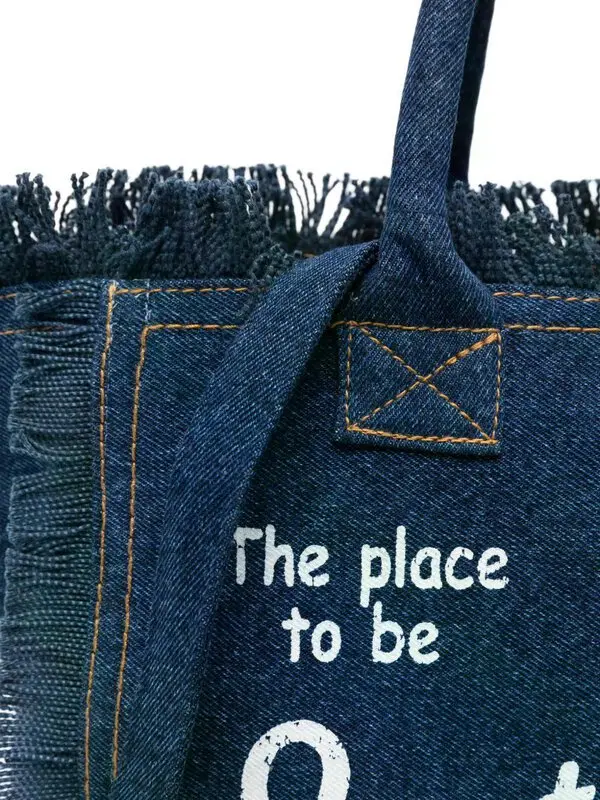 MC2 SAINT BARTH Colette Tote Bag - Blue
