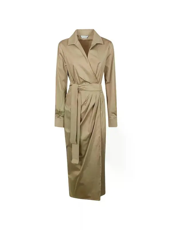 Max Mara Belted Midi Dress