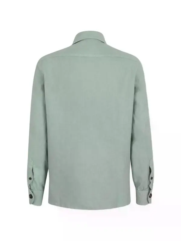 VINCENZO DI RUGGIERO Four-pocket Shirt Jacket - Green
