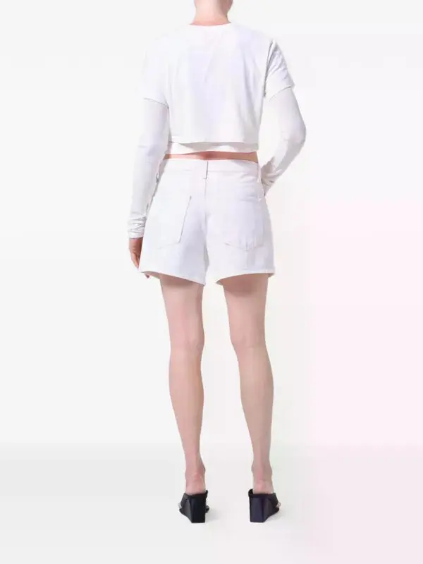 AGOLDE Five-pocket Denim Shorts