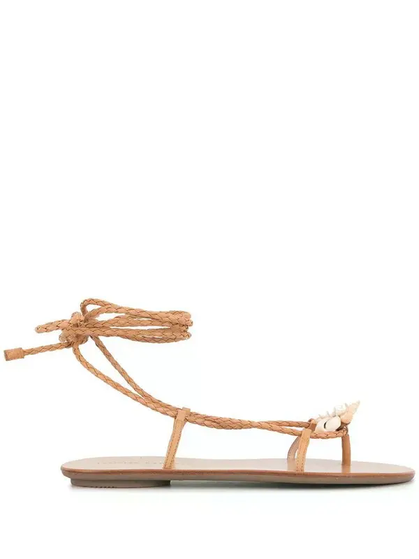 LOEFFLER RANDALL Shelly Slingback Sandals - Brown