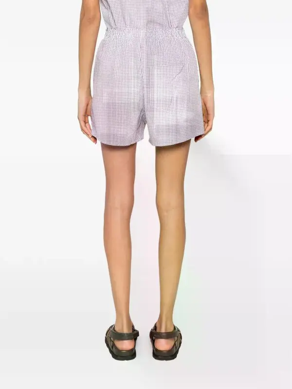 A.p.c. Checked Shorts