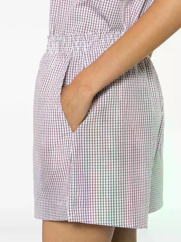 A.p.c. Checked Shorts