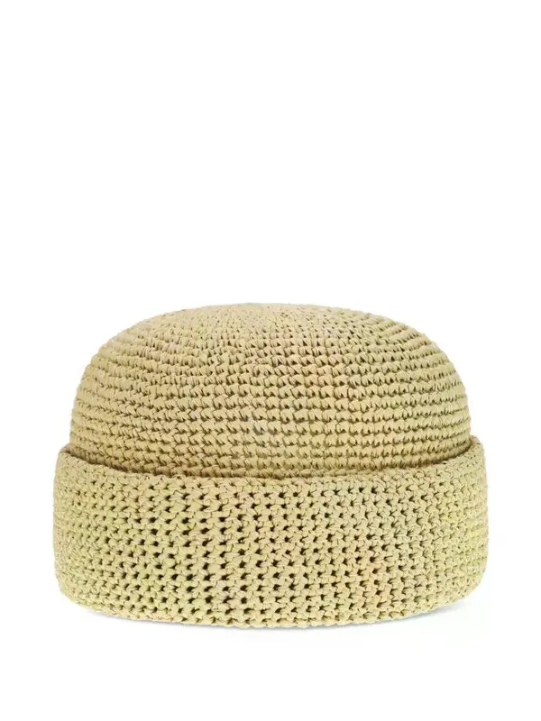 Loro Piana Doroteo Crochet-knit Beanie - Neutrals