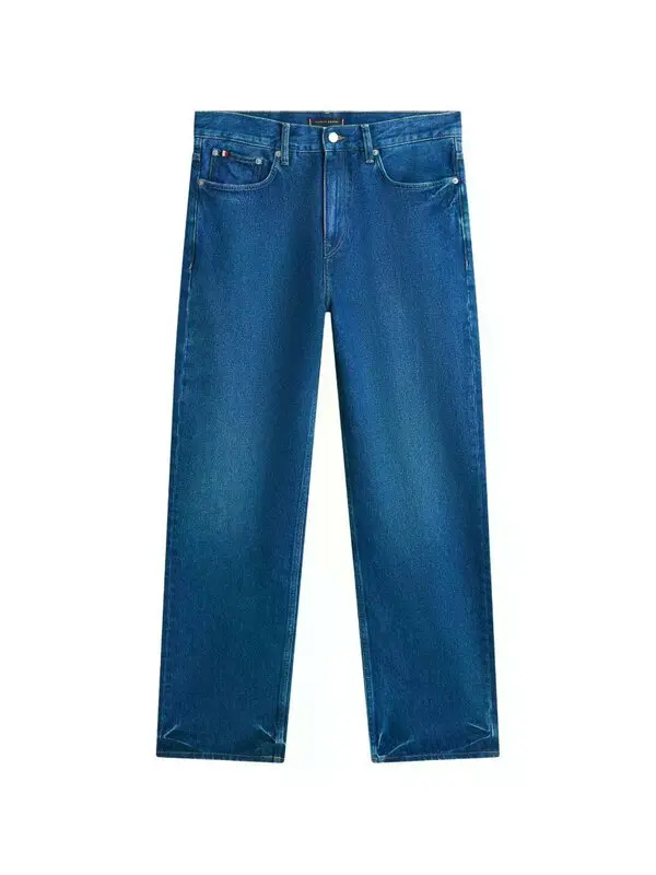 Tommy Hilfiger Logo-patch Straight-leg Jeans