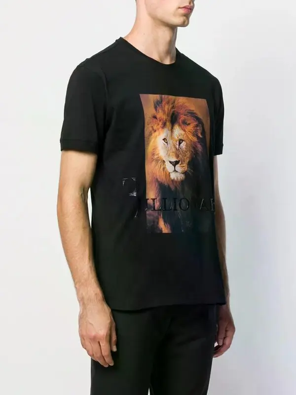 BILLIONAIRE Lion Print T-shirt