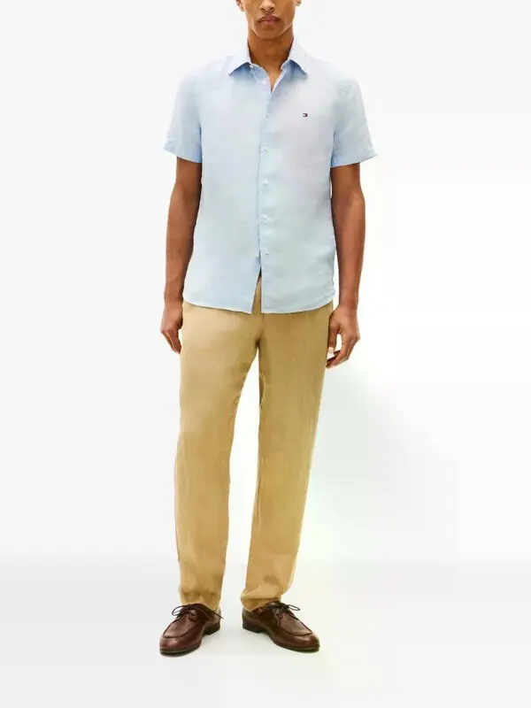 Tommy Hilfiger Logo-embroidered Shirt