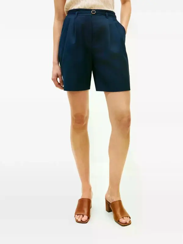 Tommy Hilfiger Belted Wide Leg Shorts