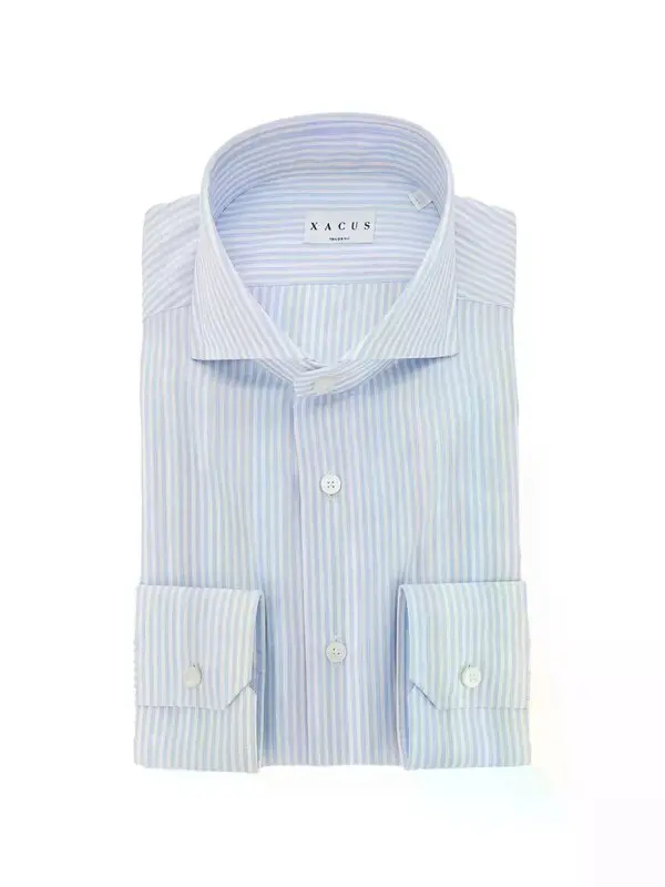 XACUS Striped Shirt - Blue