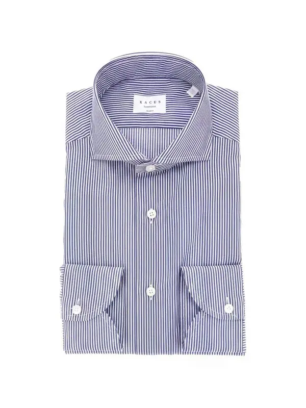 XACUS Striped Shirt - Blue
