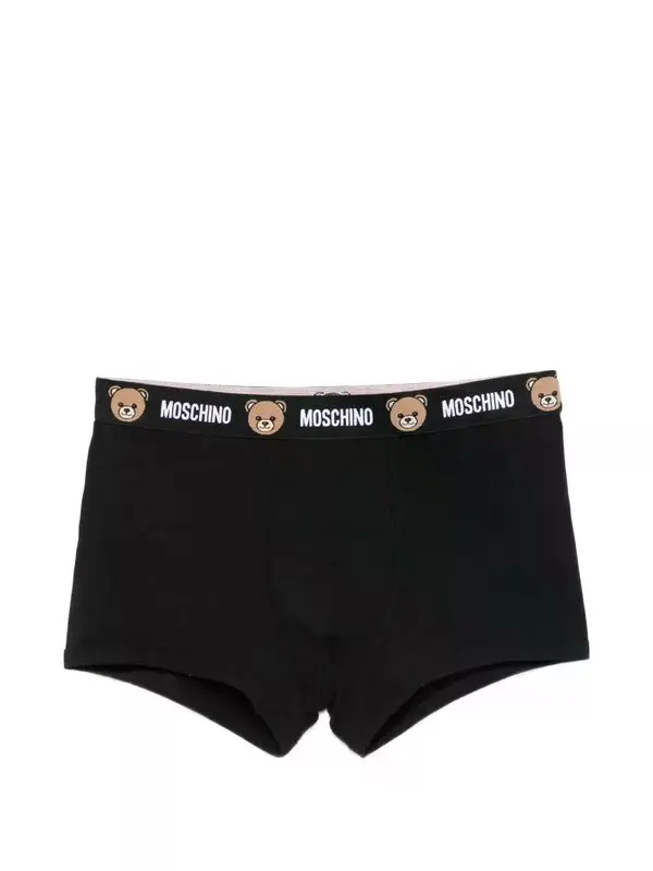 Moschino Teddy Bear Logo-waistband Boxers