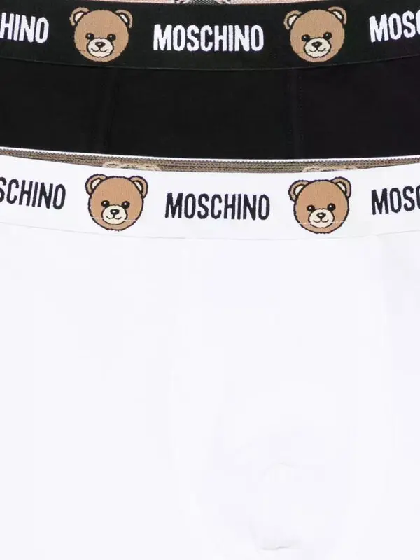 Moschino Teddy Bear Logo-waistband Boxers