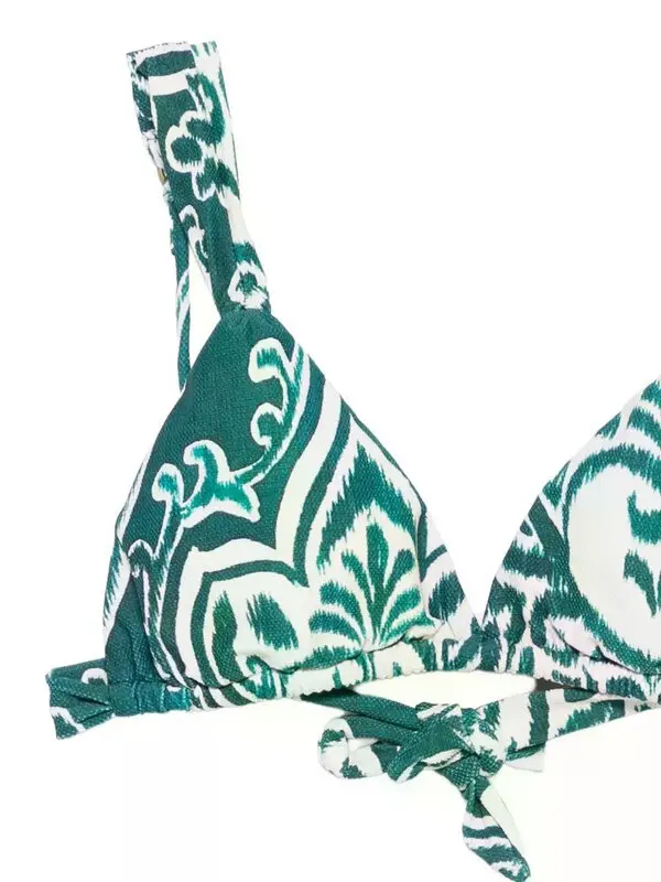CIA MARÍTIMA Printed Triangle Bikini