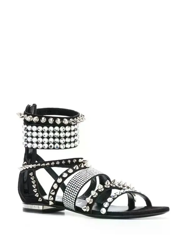 Philipp Plein Studded 25mm Sandals