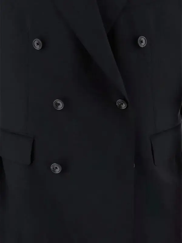 Tagliatore Double-breasted Wool Suit - Blue