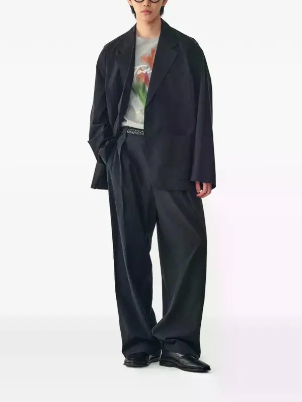 STUDIO TOMBOY Patch-pocket Jacket - Black