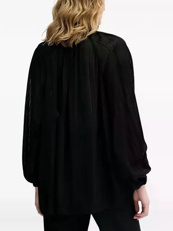 Sisley Ruffled-neck Blouse