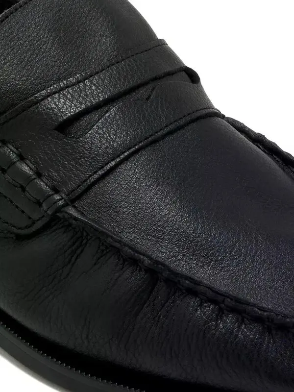 DUKE + DEXTER Leather Loafers