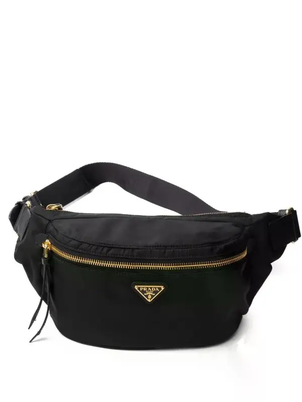 Prada Re-nylon And Saffiano Leather Belt Bag