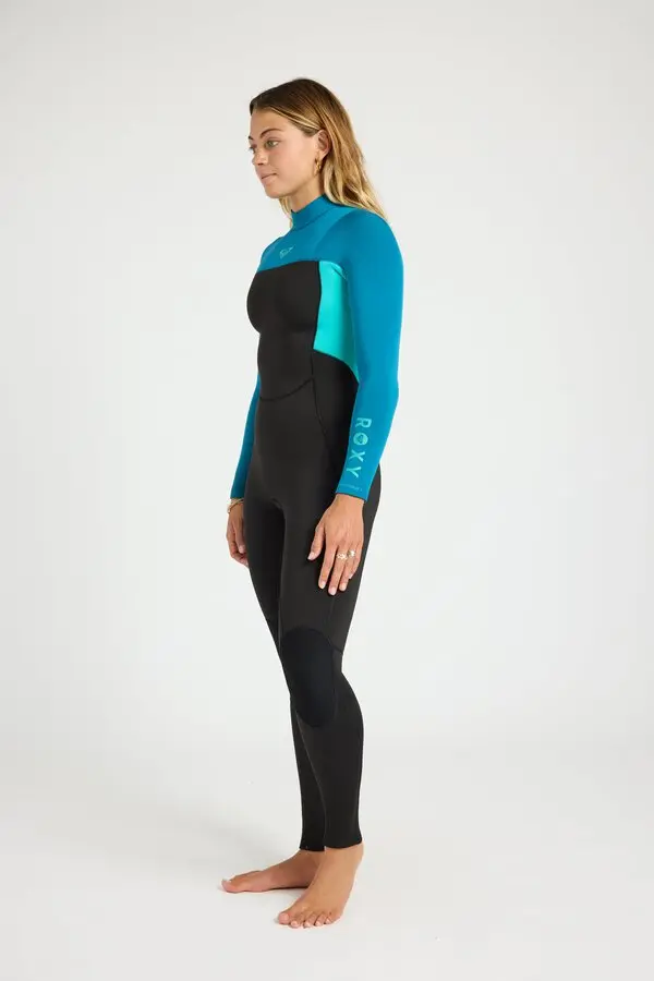 Roxy 4/3mm Prologue Gbs Back Zip Wetsuit - Baltic
