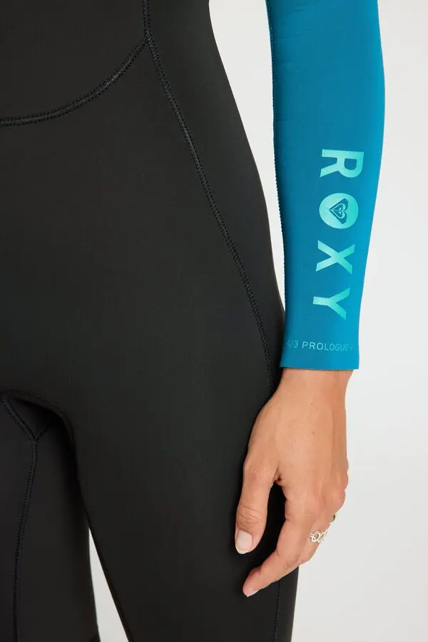 Roxy 4/3mm Prologue Gbs Back Zip Wetsuit - Baltic